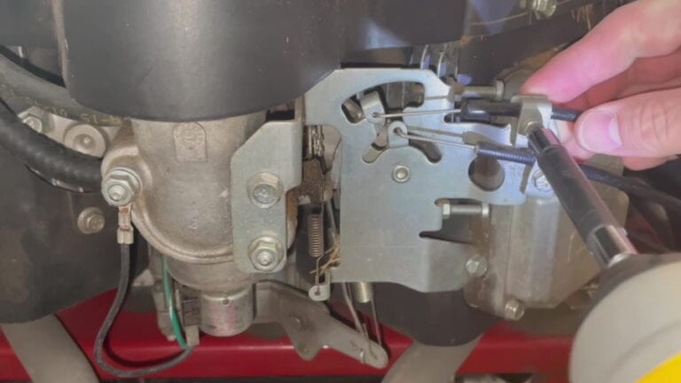 How to Replace Toro TimeCutter Zero Turn SS5000 Choke Cable - My ...