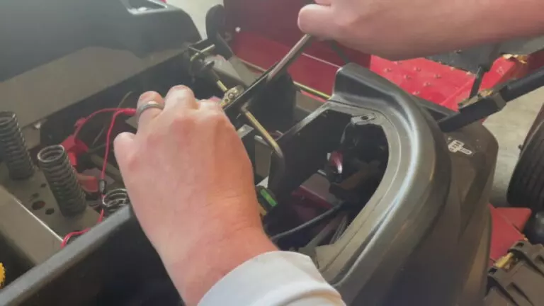 How to Replace Toro TimeCutter Zero Turn SS5000 Choke Cable - My ...