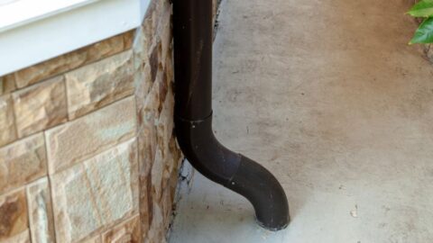 How to Find and Fix a Clogged Downspout Underground - My Backyard Life
